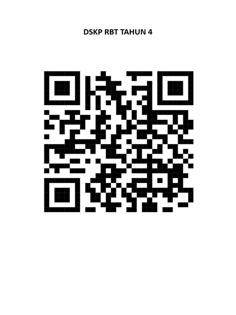 DSKP RBT Tahun 4 | PDF