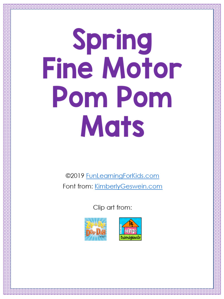 Spring Pom Pom Mats | PDF | Computing | Internet