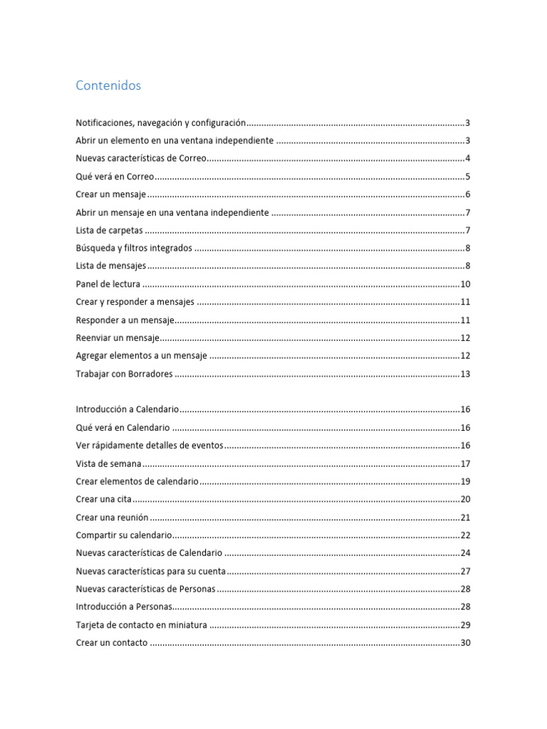 Guía Completa de Office 365 y Outlook | PDF | Ventana (informática) | Microsoft Office