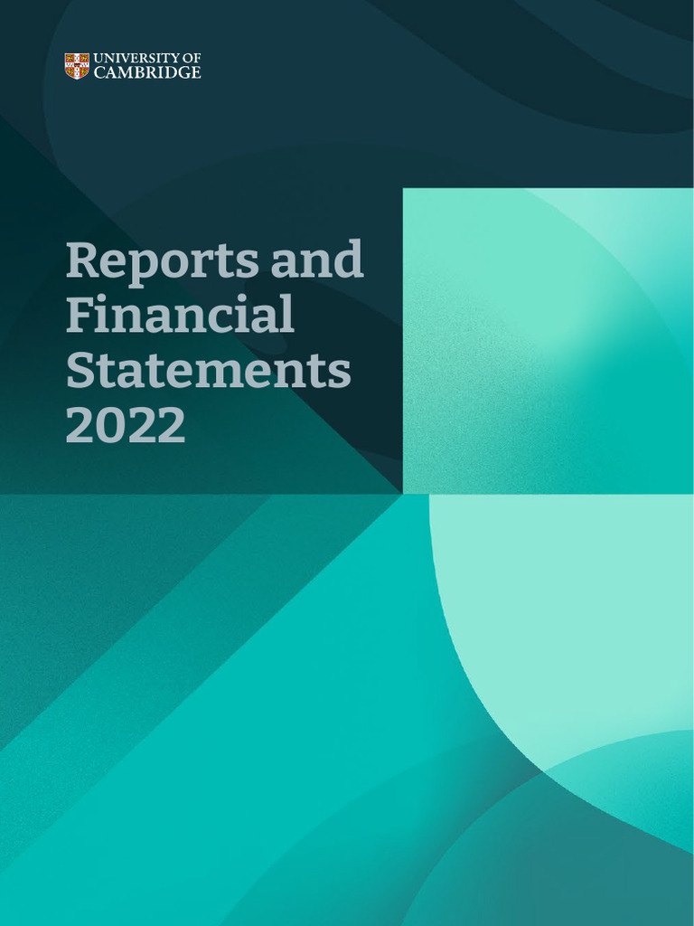 University of Cambridge Group Annual Reports Financial Statements 2021 ...