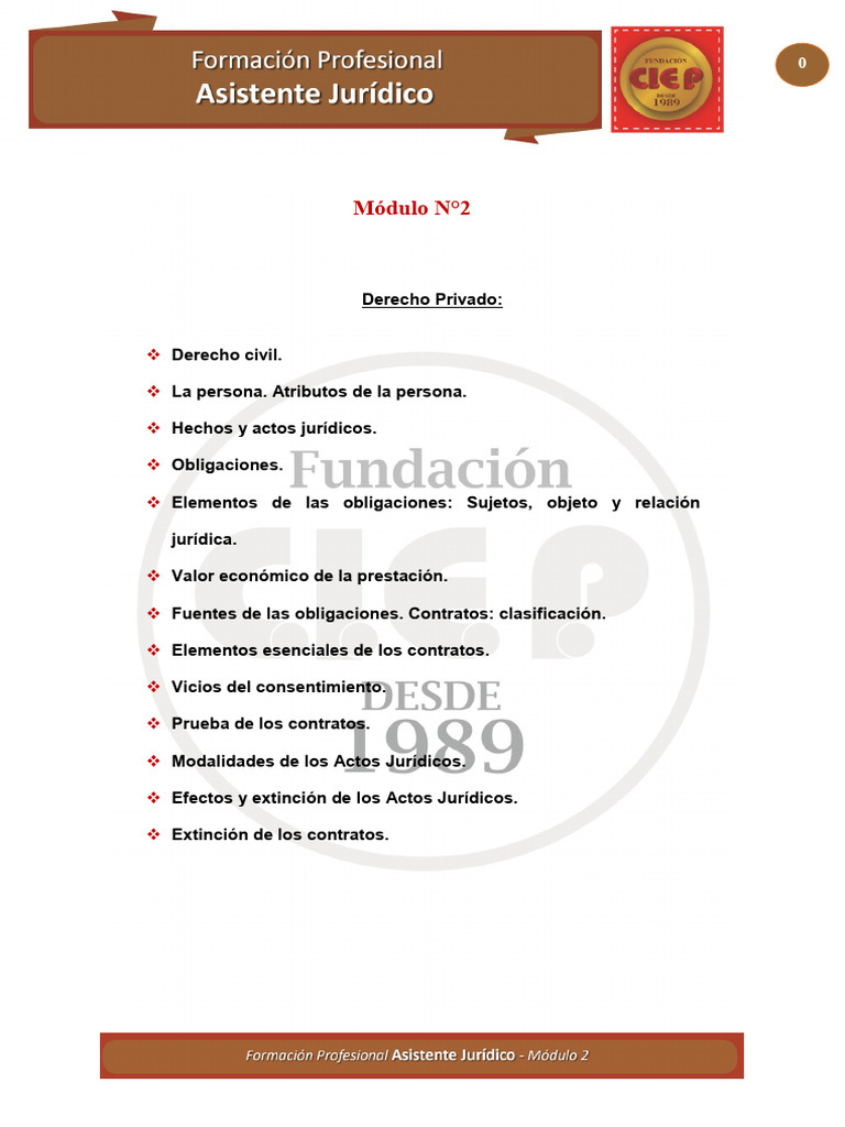 Asistente Juridico - Modulo 2 - Bloque 1 Actualizado. | PDF | Bienes ...