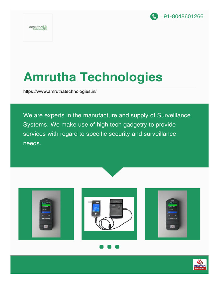 Amrutha Technologies | PDF | Equipment | Computing