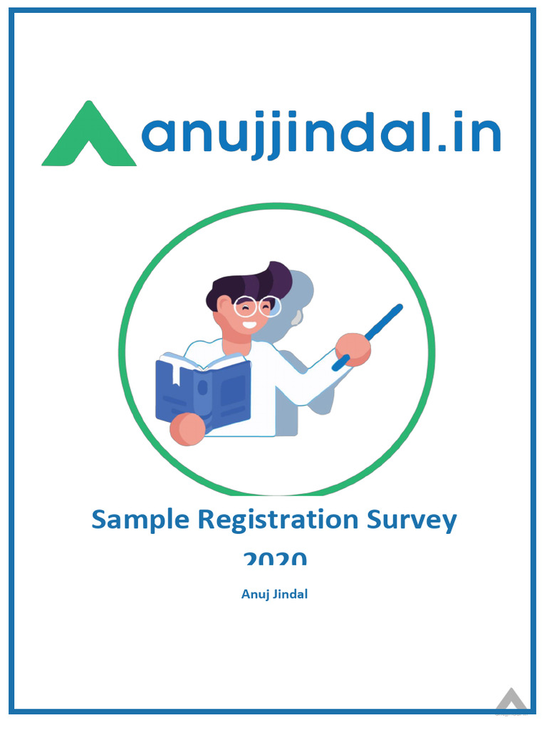 Sample Registration Survey 2020 Overview | PDF | Infant Mortality ...