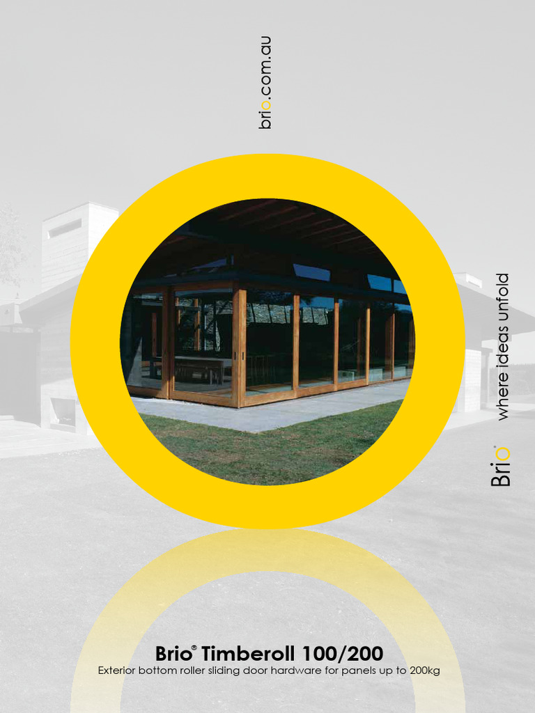Brio Timberoll Range Brochure | PDF | Door