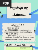 Mga Bahagi NG Liham | PDF