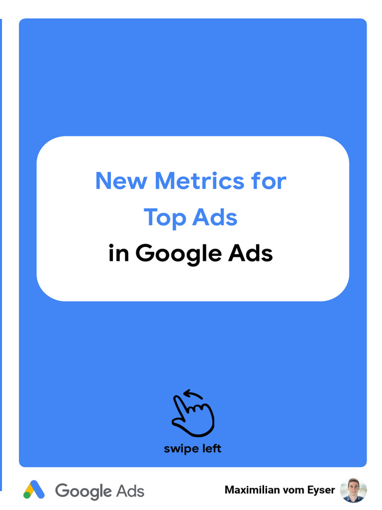 Top Ads Metrics - Google Ads | PDF