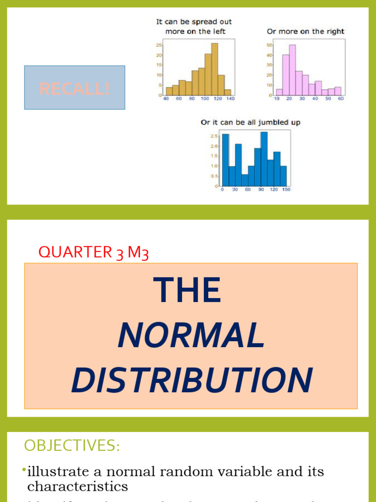 Stat Normal Distribution | PDF