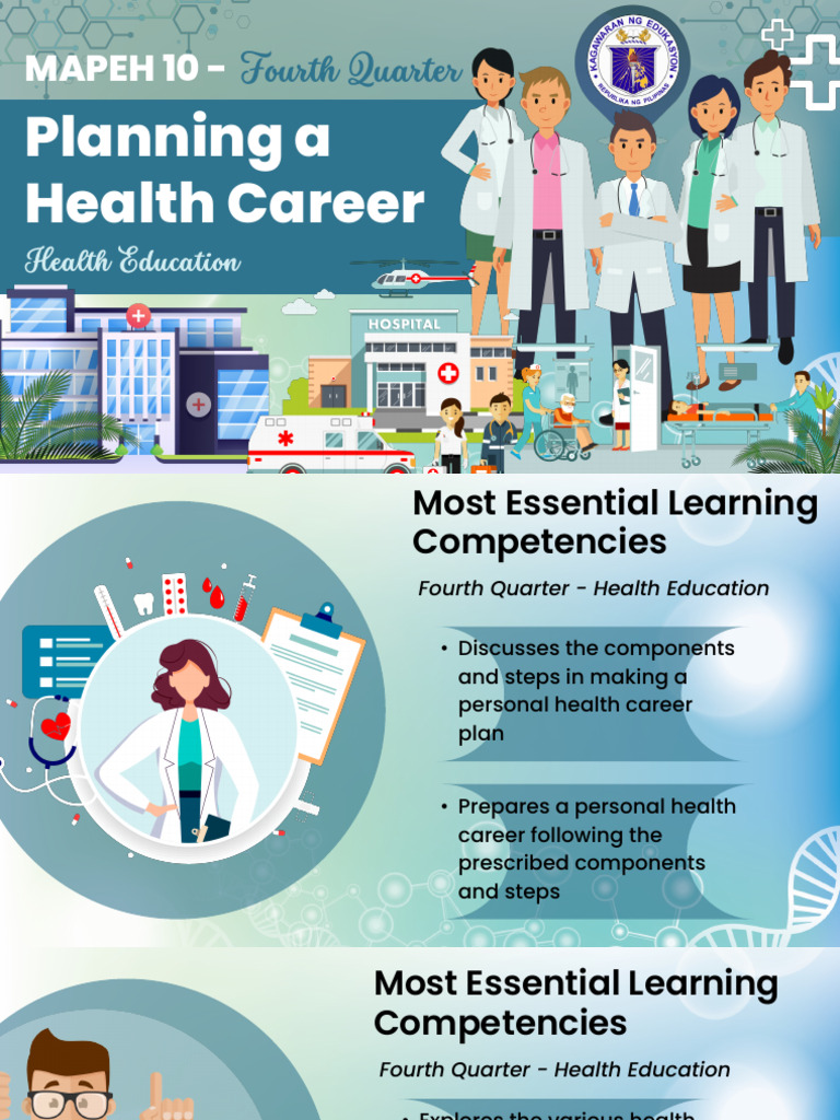 Planning A Health Career | PDF | Health Care | Profession