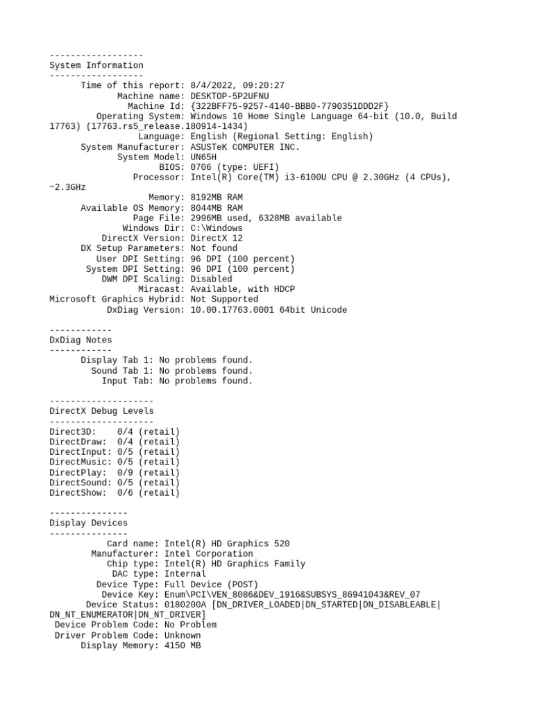Checkup | PDF | Device Driver | Codec