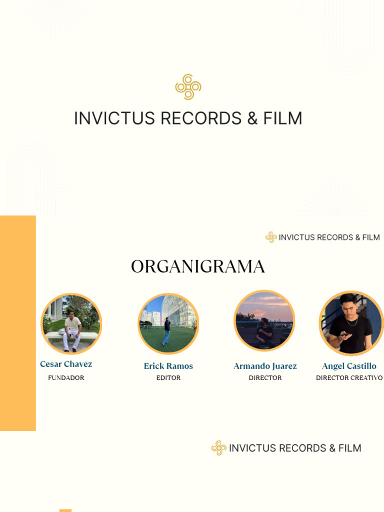Invictus Records & Film | PDF | Creatividad