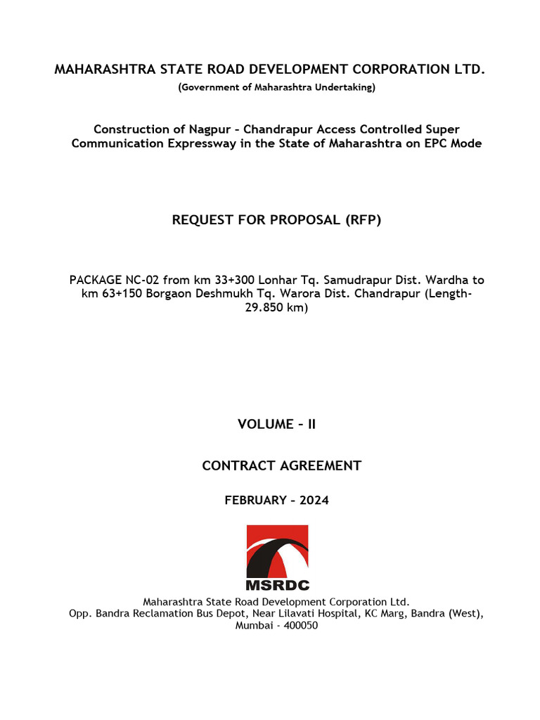 NC02 RFPVol 2 CA | PDF | Liquidation | Legal Liability