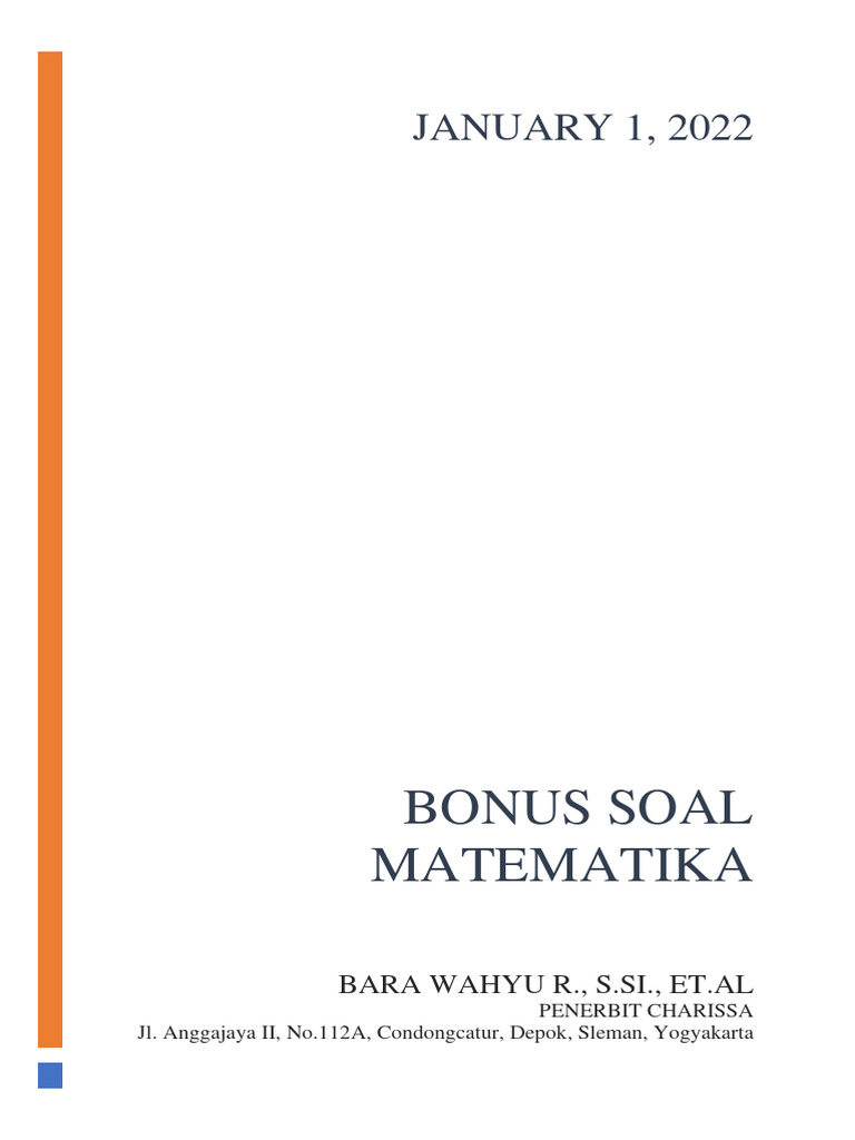 Bonus Soal Matematika | PDF