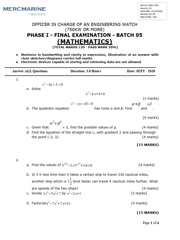 Mathematics QP - Done | PDF | Mathematical Analysis | Mathematical Objects