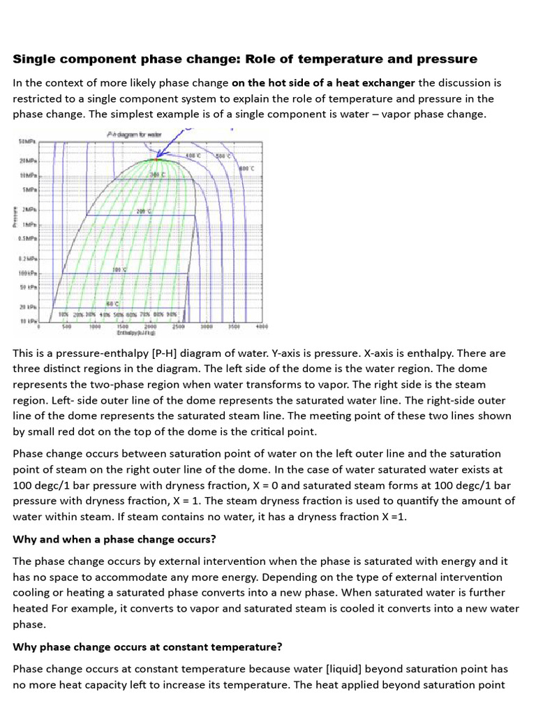 Vapor Dome Thermodynamics Explained | PDF