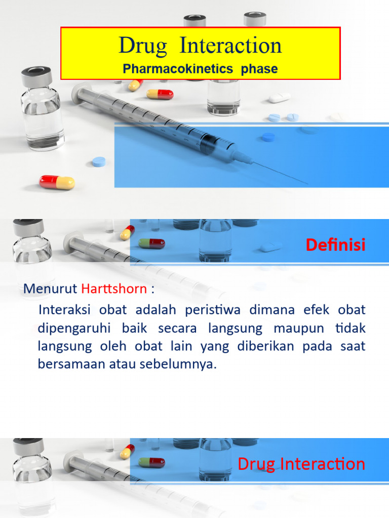 Drug Interaction | PDF