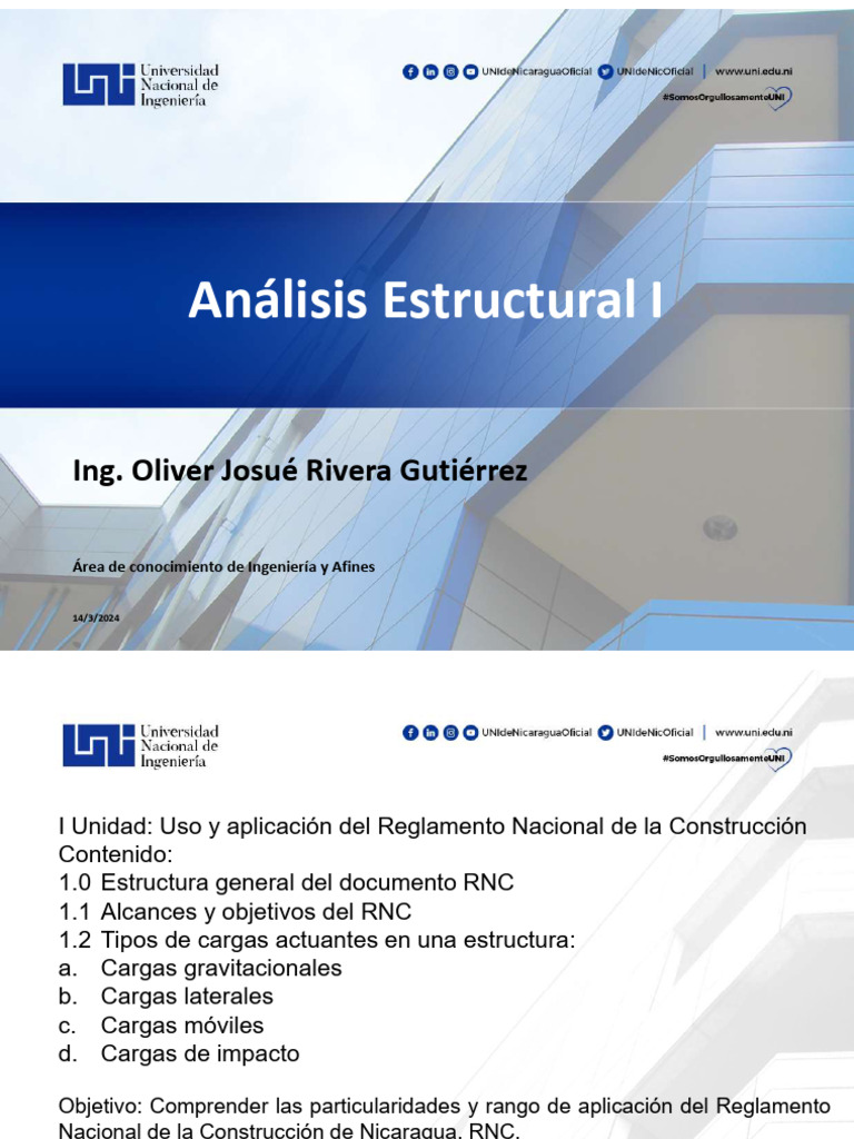 Unidad I Uso y Aplicación Del RNC-07 - Generalidades | PDF | Temblores ...