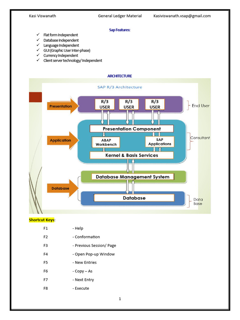 Sap Fi GL Material | PDF | Income Statement | Balance Sheet