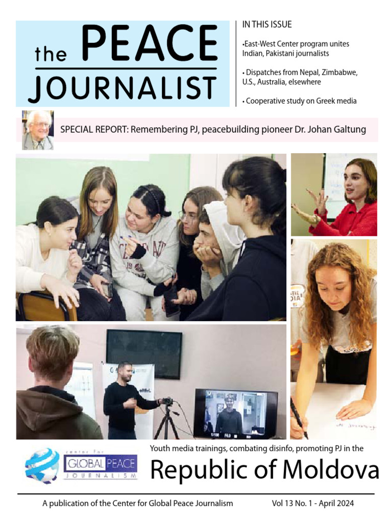 Peace Journalist Mag April 2024 | PDF | Moldova | Journalism