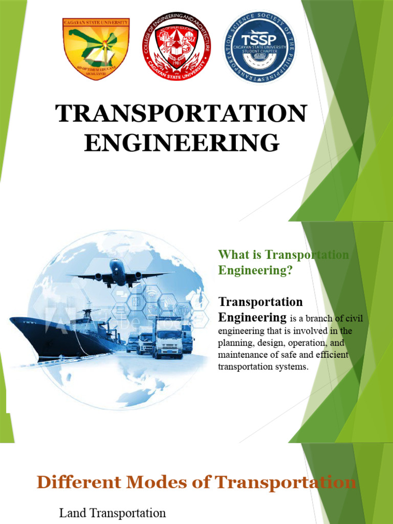 Introduction To Transportation Science & Engineering | PDF | Transport ...