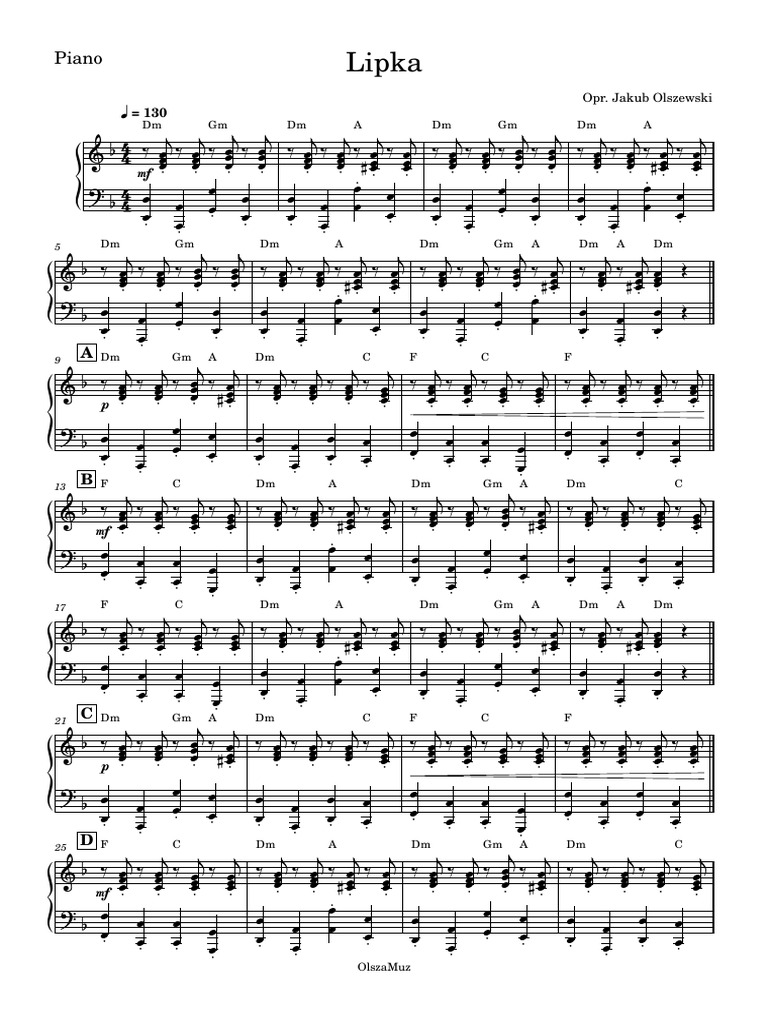 Lipka Piano | PDF