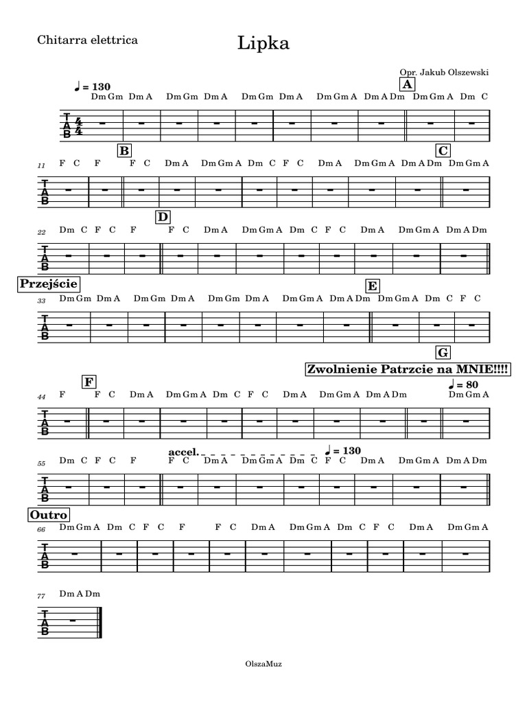Lipka Chitarra Elettrica | PDF