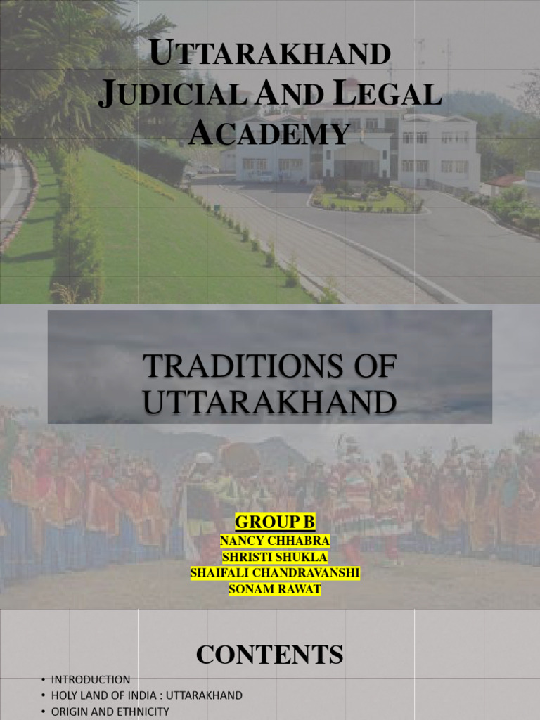 Traditions of Uttarakhand | PDF