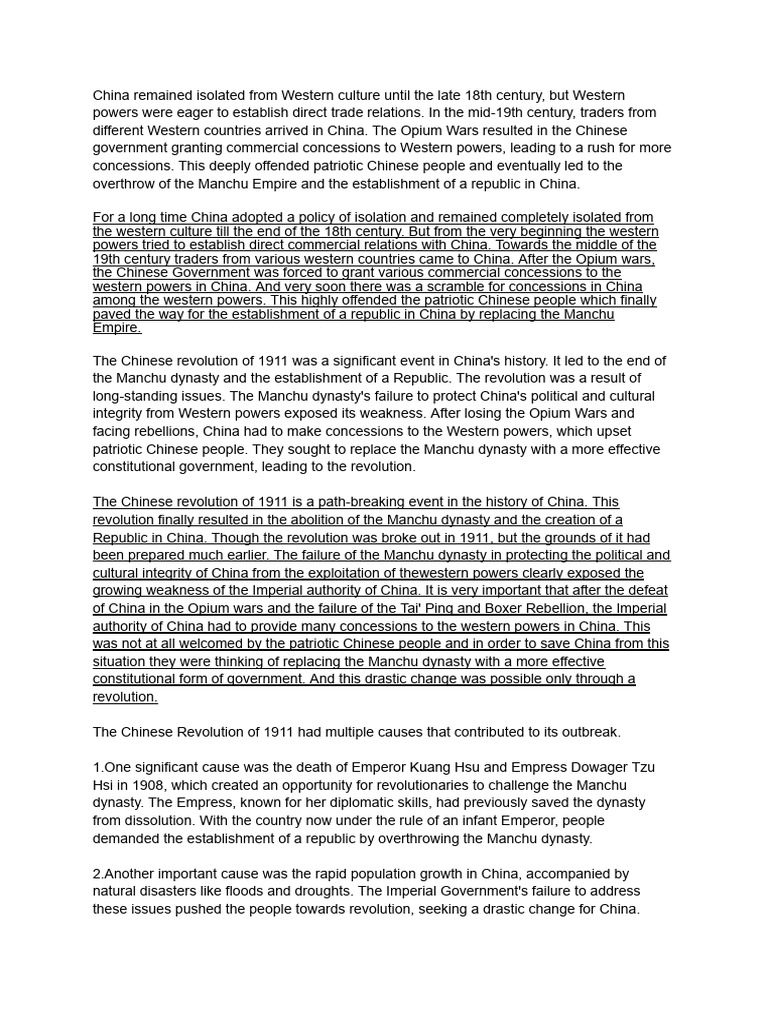 1911 Revolution | PDF