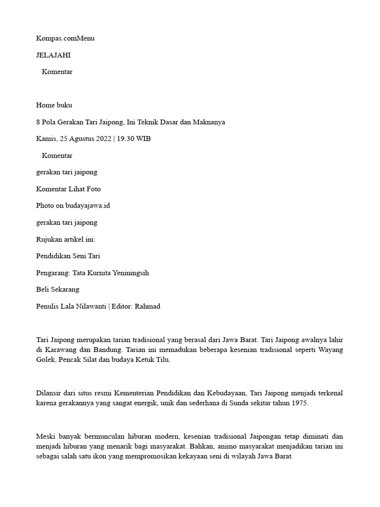 Tari Jaipong Pdf