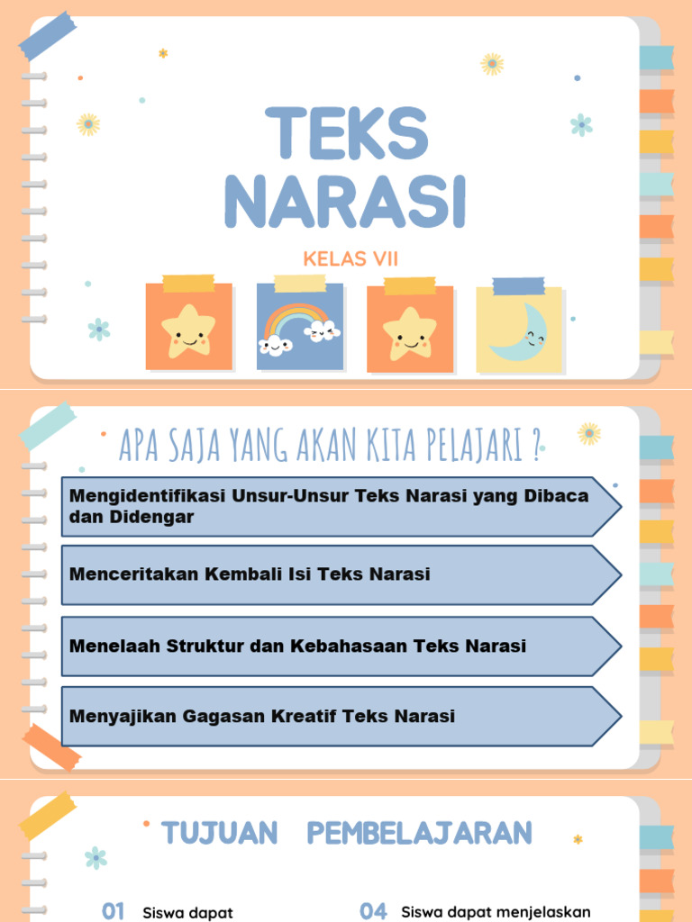 Materi Teks Narasi Kelas Vii | PDF
