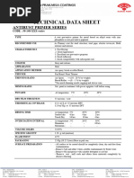 Kansai Zinc Chromate Primer MSDS | PDF | Waste | Toxicity