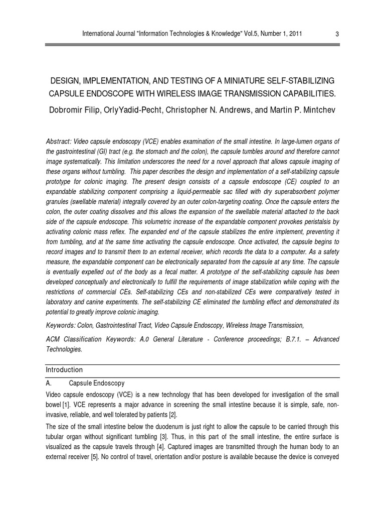 Design, Implementation, and Testing of A Miniature Self-Stabilizing ... Design, Implementation, and Testing of A Miniature Self-Stabilizing ...