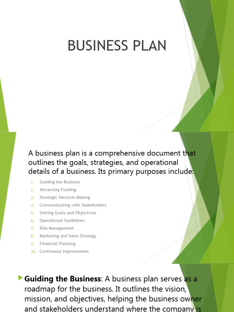 Business Plan | PDF | Business Plan | Risk Management