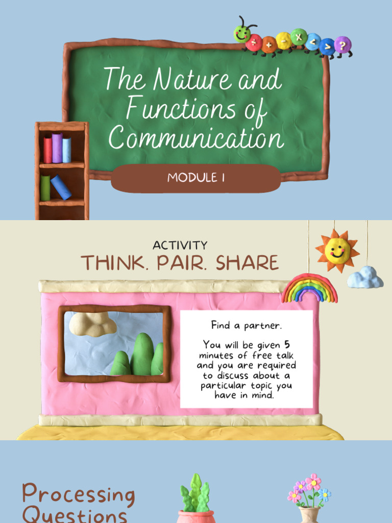 Nature of Communication | PDF | Communication | Cognitive Science