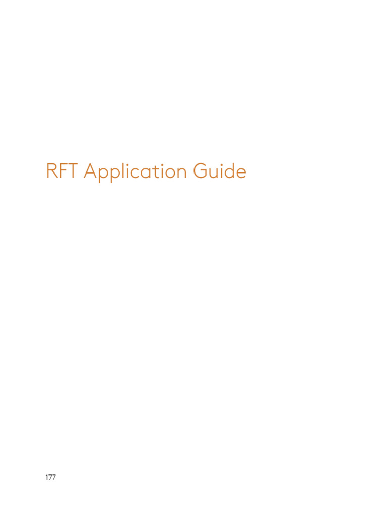 6 RFT Application Guide | PDF | Amplitude | Keyboard Shortcut