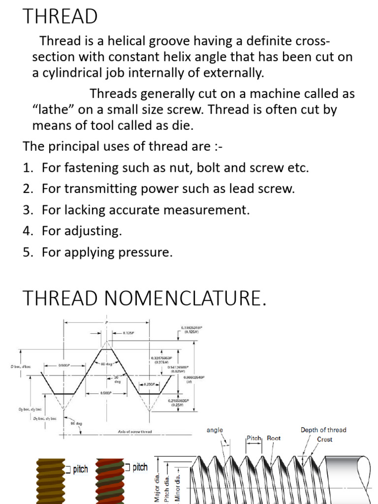 8 Thread | PDF | Screw | Metalworking