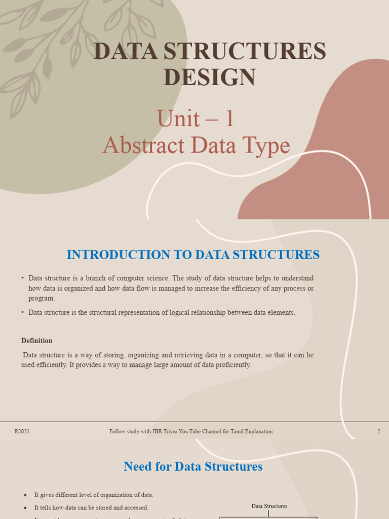 Understanding Data Structures and ADTs | PDF | Inheritance (Object ...