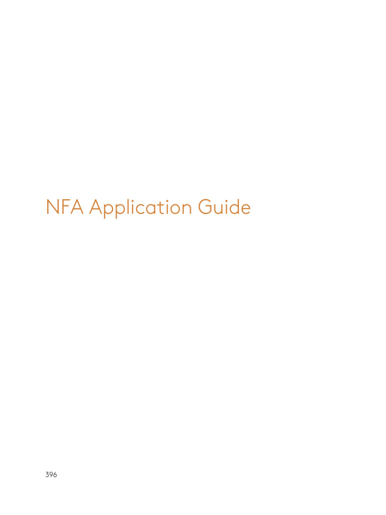 9 NFA Application Guide | PDF | Amplitude | Calibration