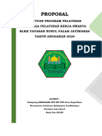 Contoh Proposal Pengajuan BLK Tahun 2024 | PDF
