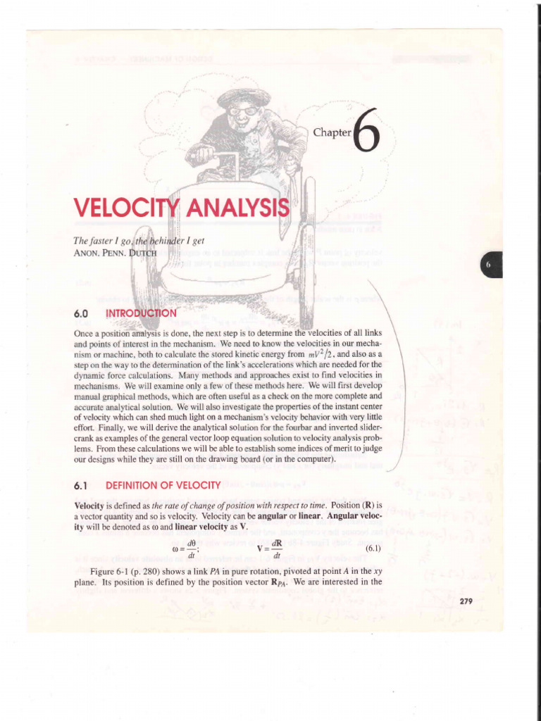 Velocity Analysis | Download Free PDF | Velocity | Euclidean Vector