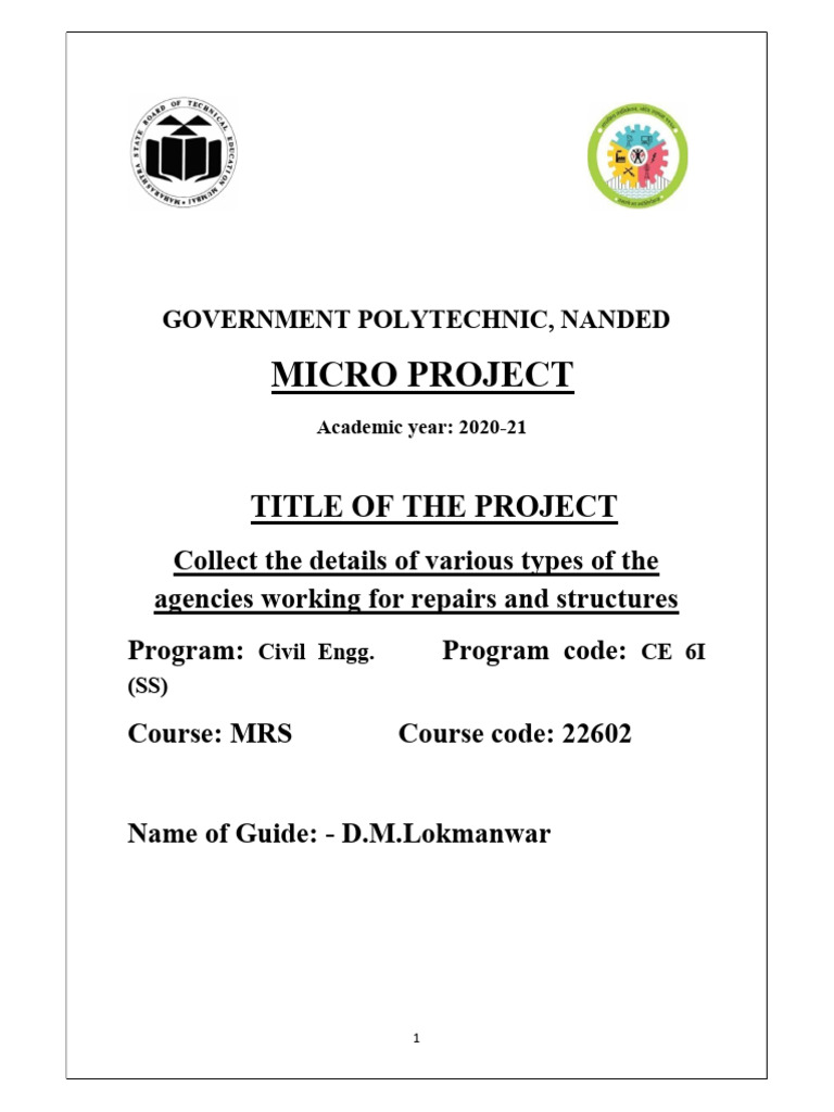 CMA Microproject | PDF | Engineering