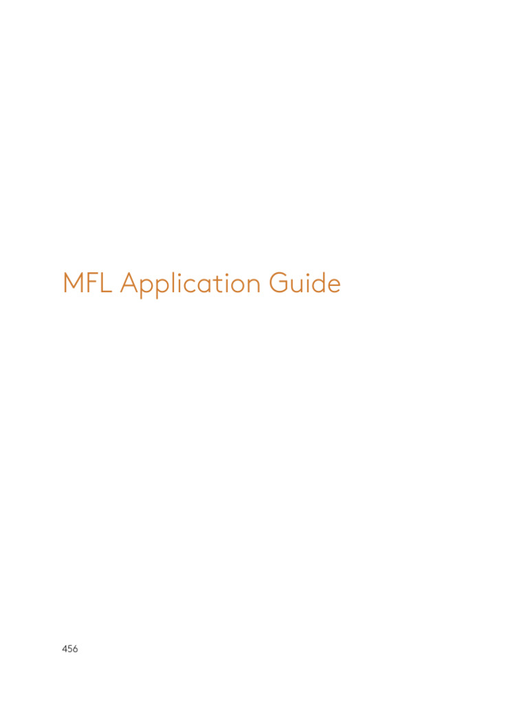 10 MFL Application Guide | PDF | Amplitude | Computer File