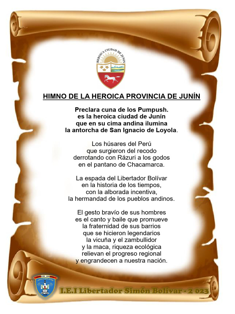 Himmno A Junin | PDF