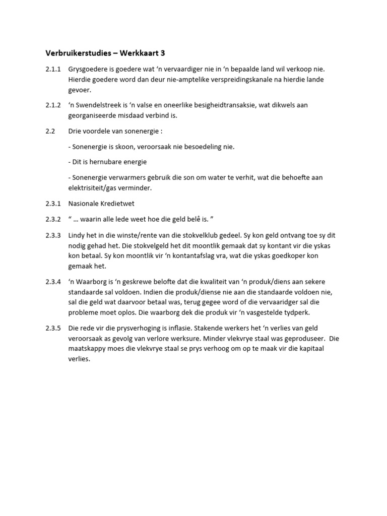 Verbruikerstudies - Die Verbruiker | PDF