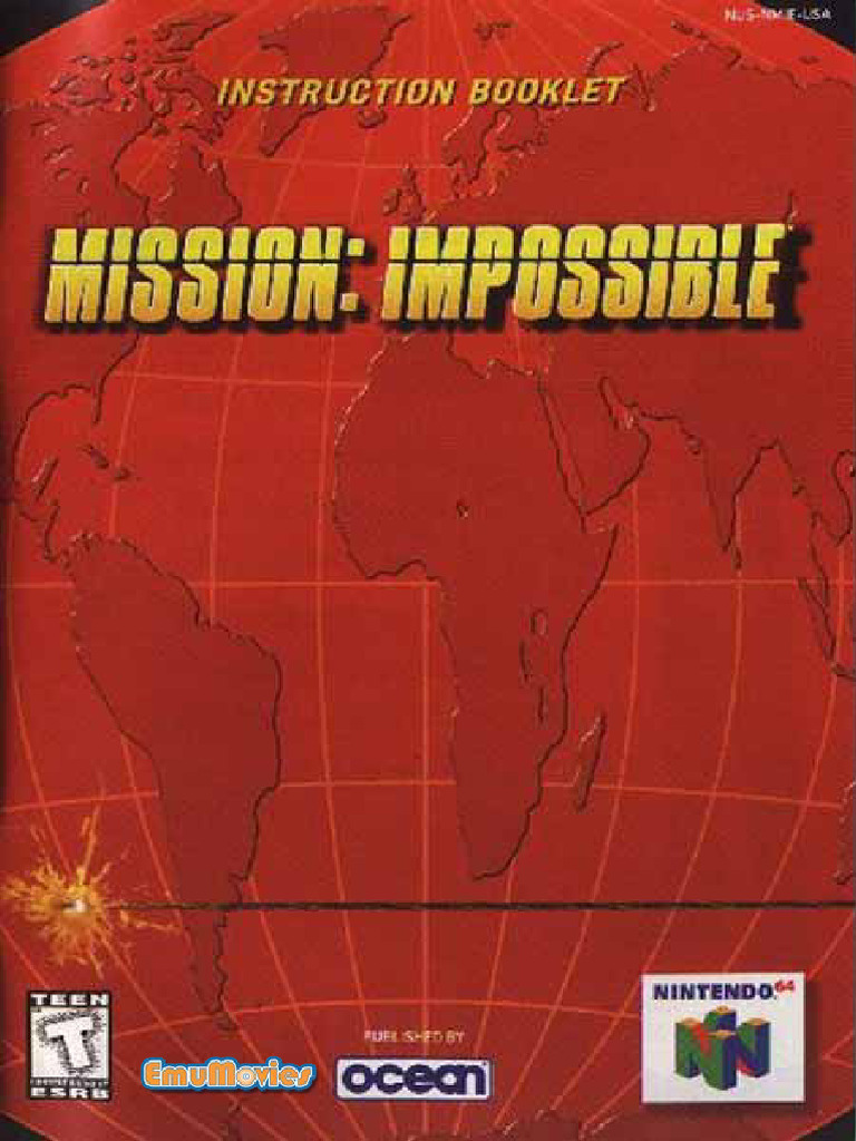 Mission Impossible (USA) N64 Manual | PDF