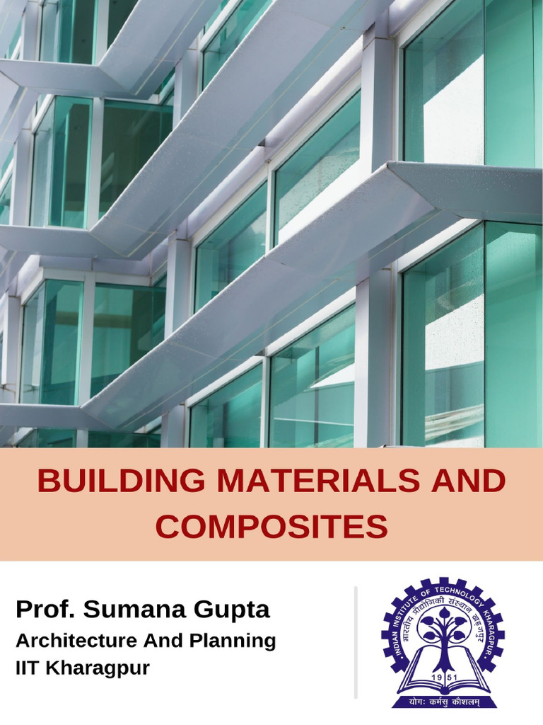 Buliding Material Transcript NPTEL | PDF | Brick | Concrete