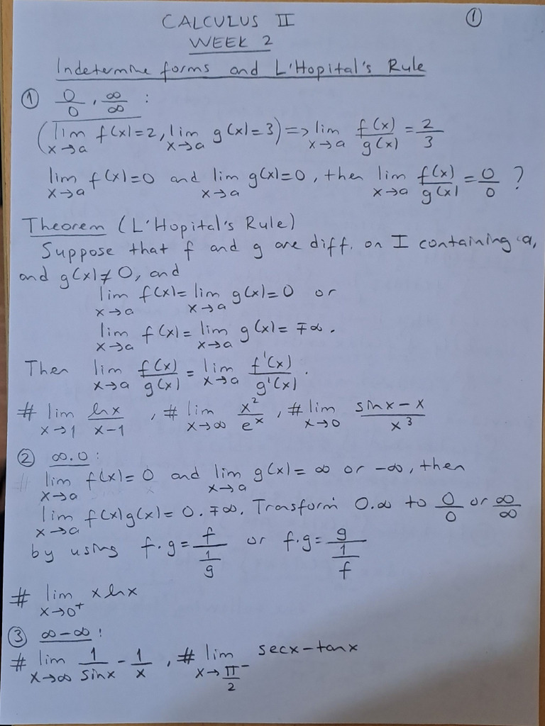 Week 2 Lecture Notes | PDF Week 2 Lecture Notes | PDF