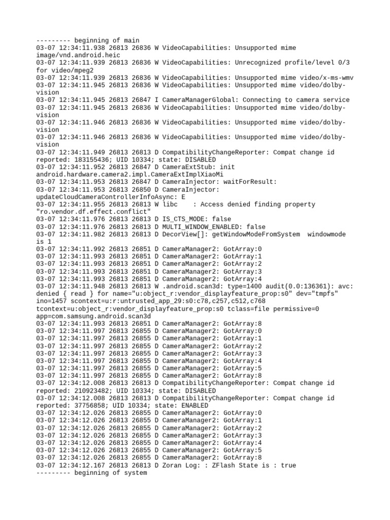 Log Cat 1709796851838 | Download Free PDF | Software | Computing