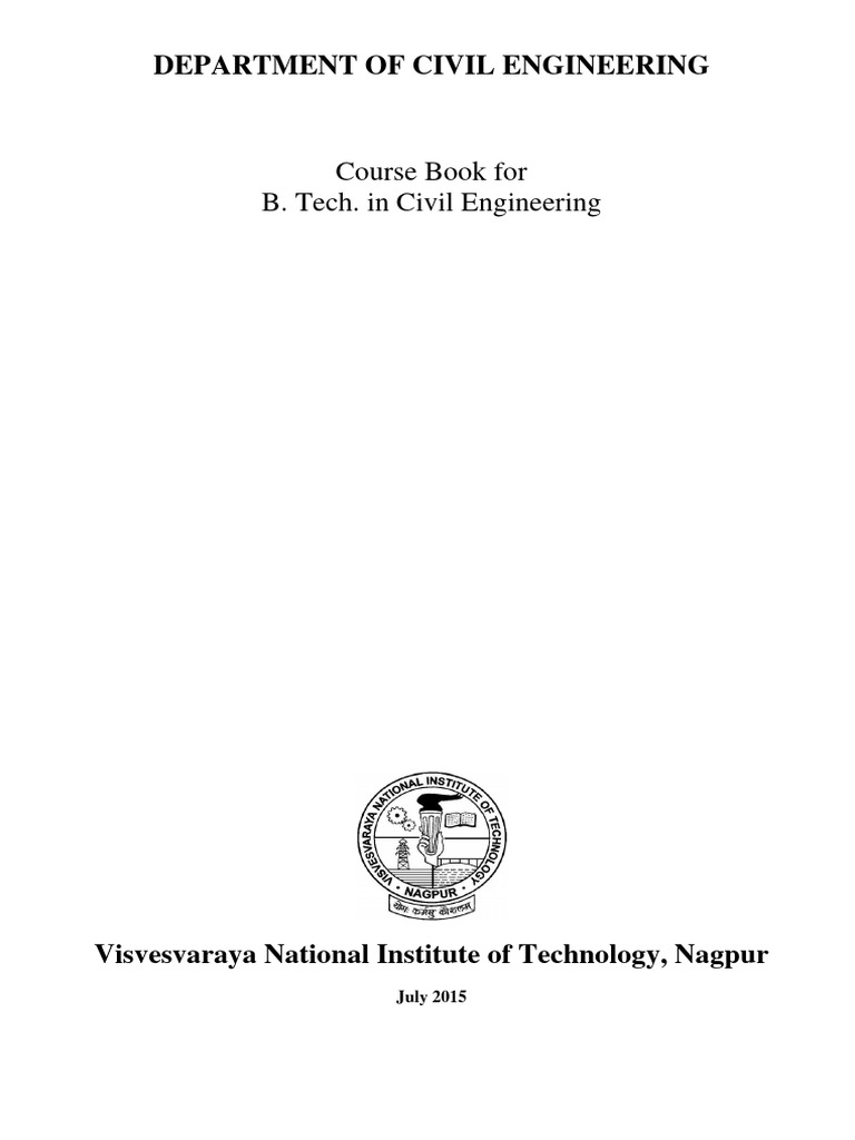 B.Tech Civil Engineering Course Overview | PDF | Surveying | Geology