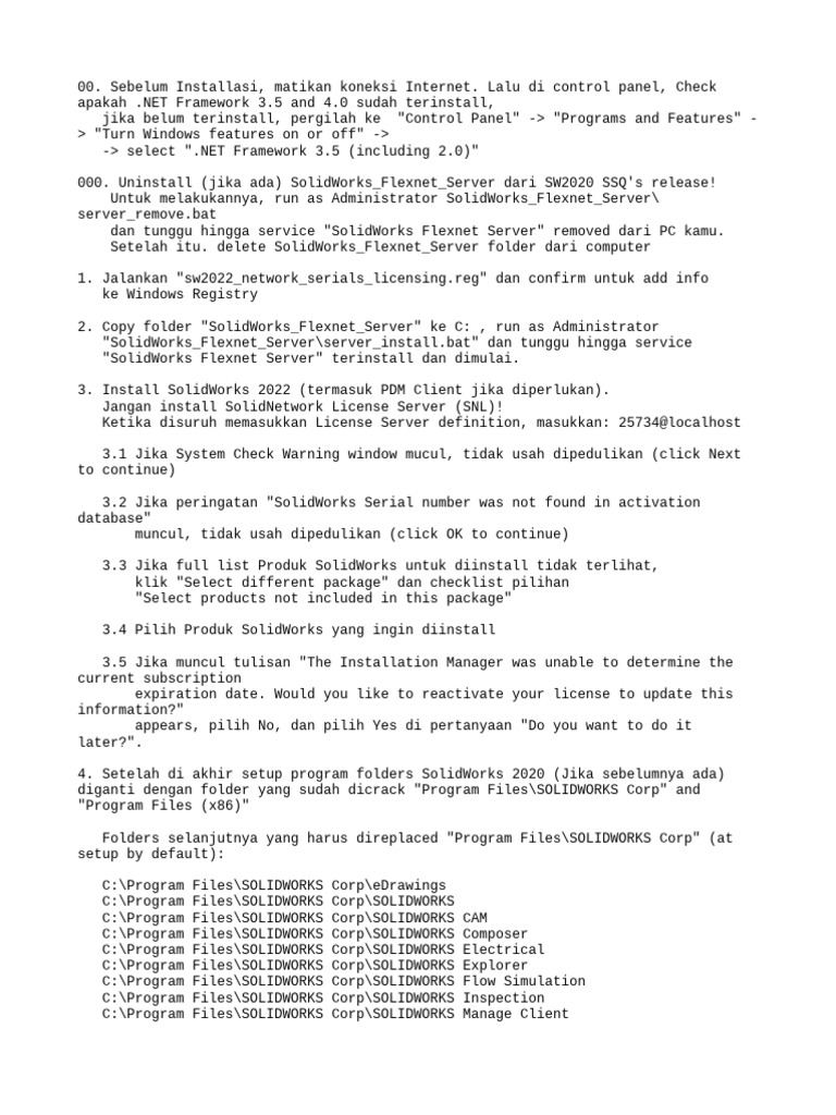 Petunjuk Install | PDF | Computer Science | Operating System Technology