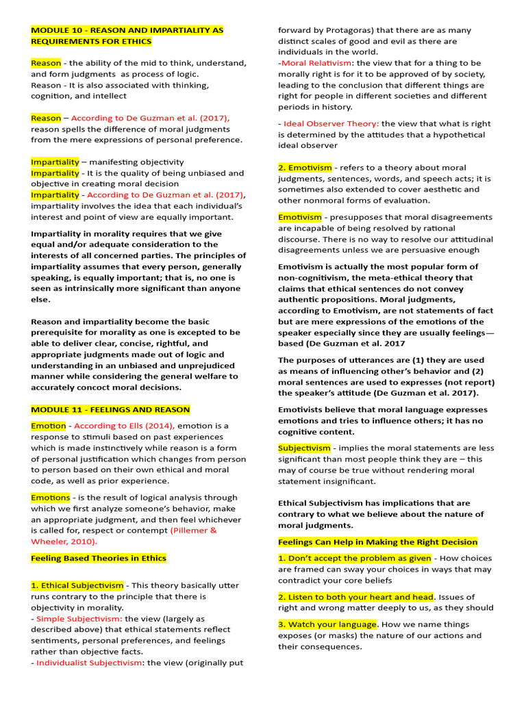 Reviewer EthicsFinals | PDF | Utilitarianism | Reason